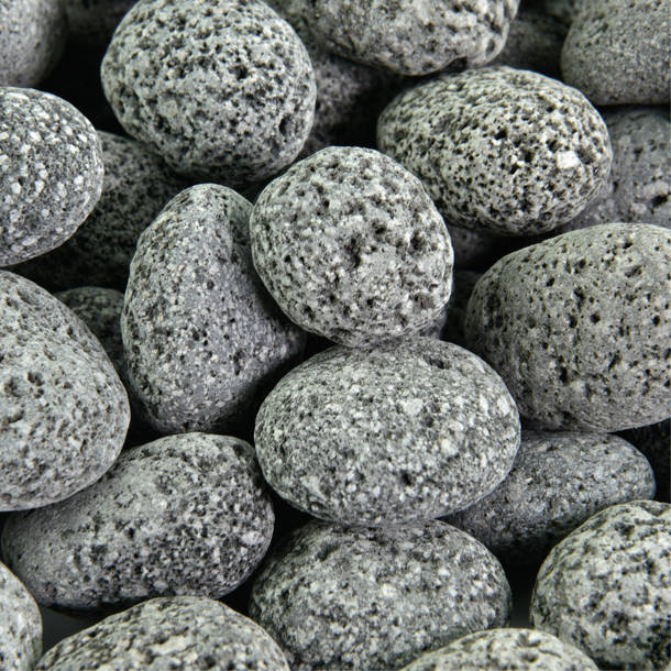 The Outdoor Greatroom Company Tumbled Fire Pit Lava Rock And Reviews